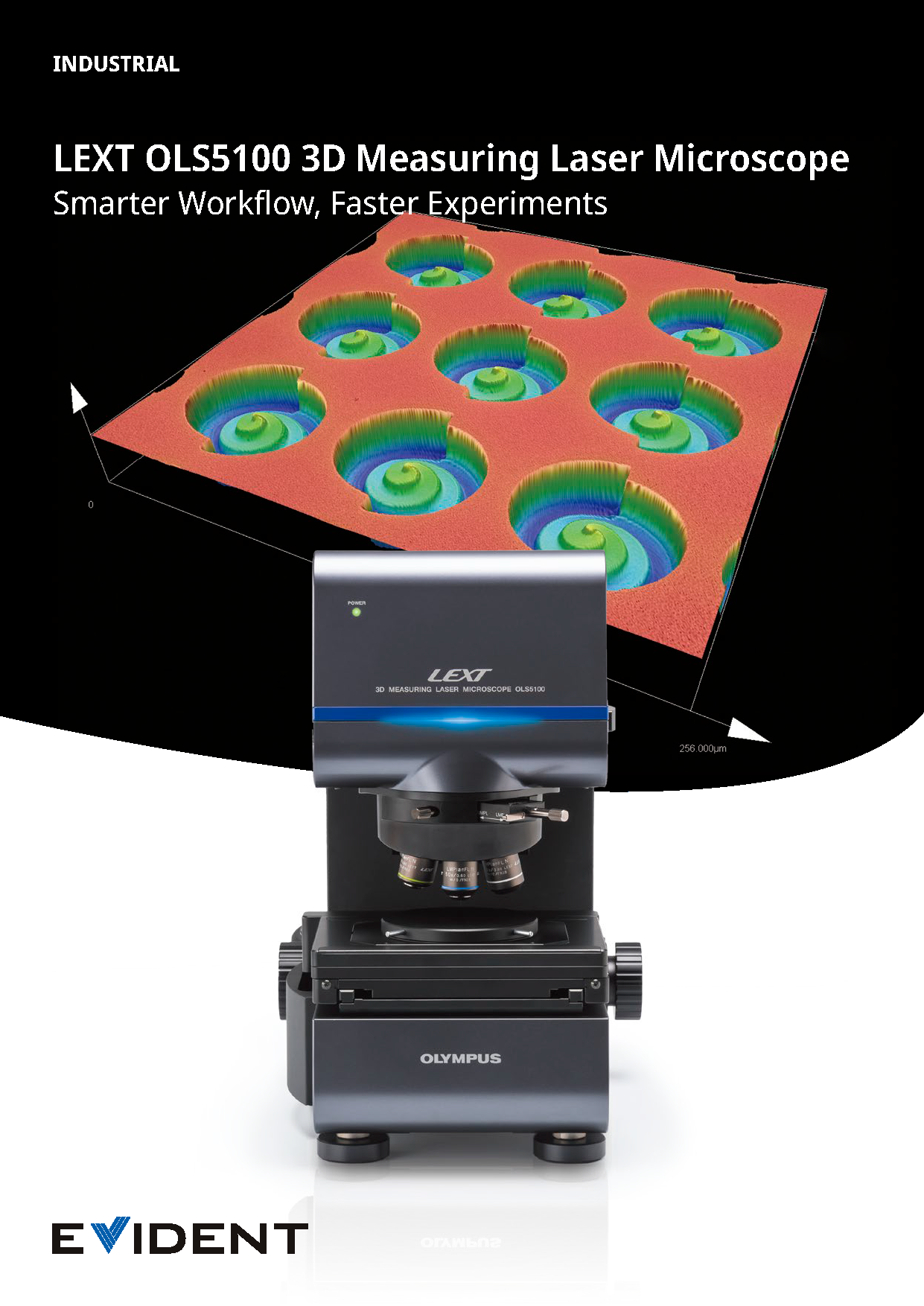 奥林巴斯激光共聚焦显微镜 OLS5100 3D激光扫描显微镜 | 奥林巴斯工业官网