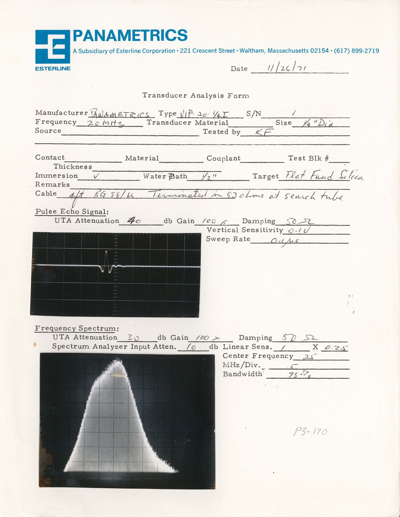 Serial Number 1—Looking Back at Our First Transducer | Blog Post ...